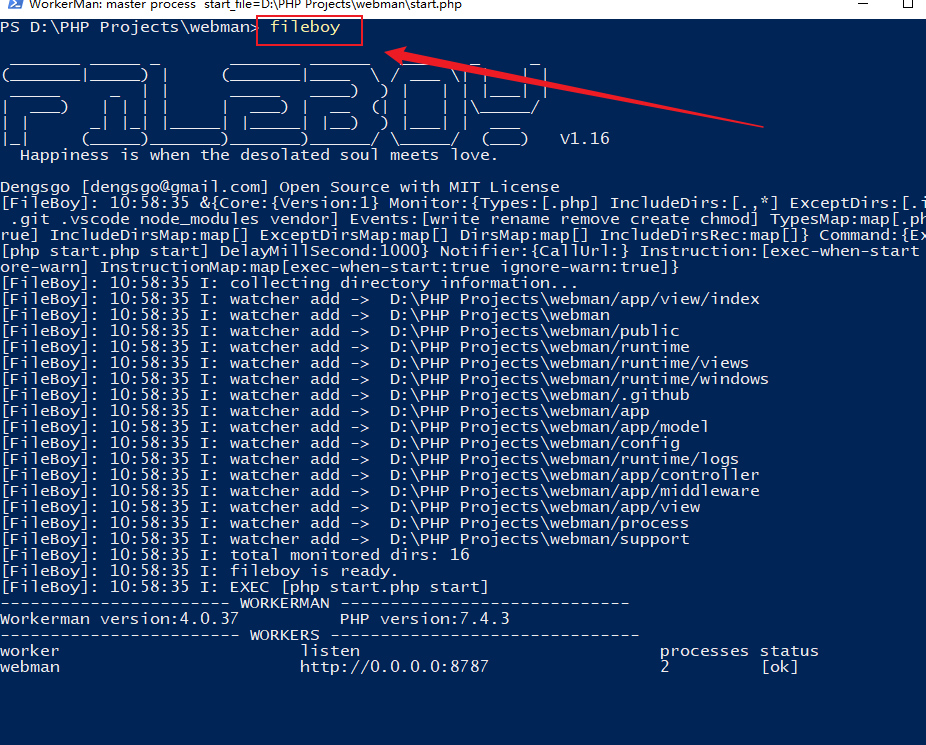 windows下webman热更新方法_webman代码更新-CSDN博客
