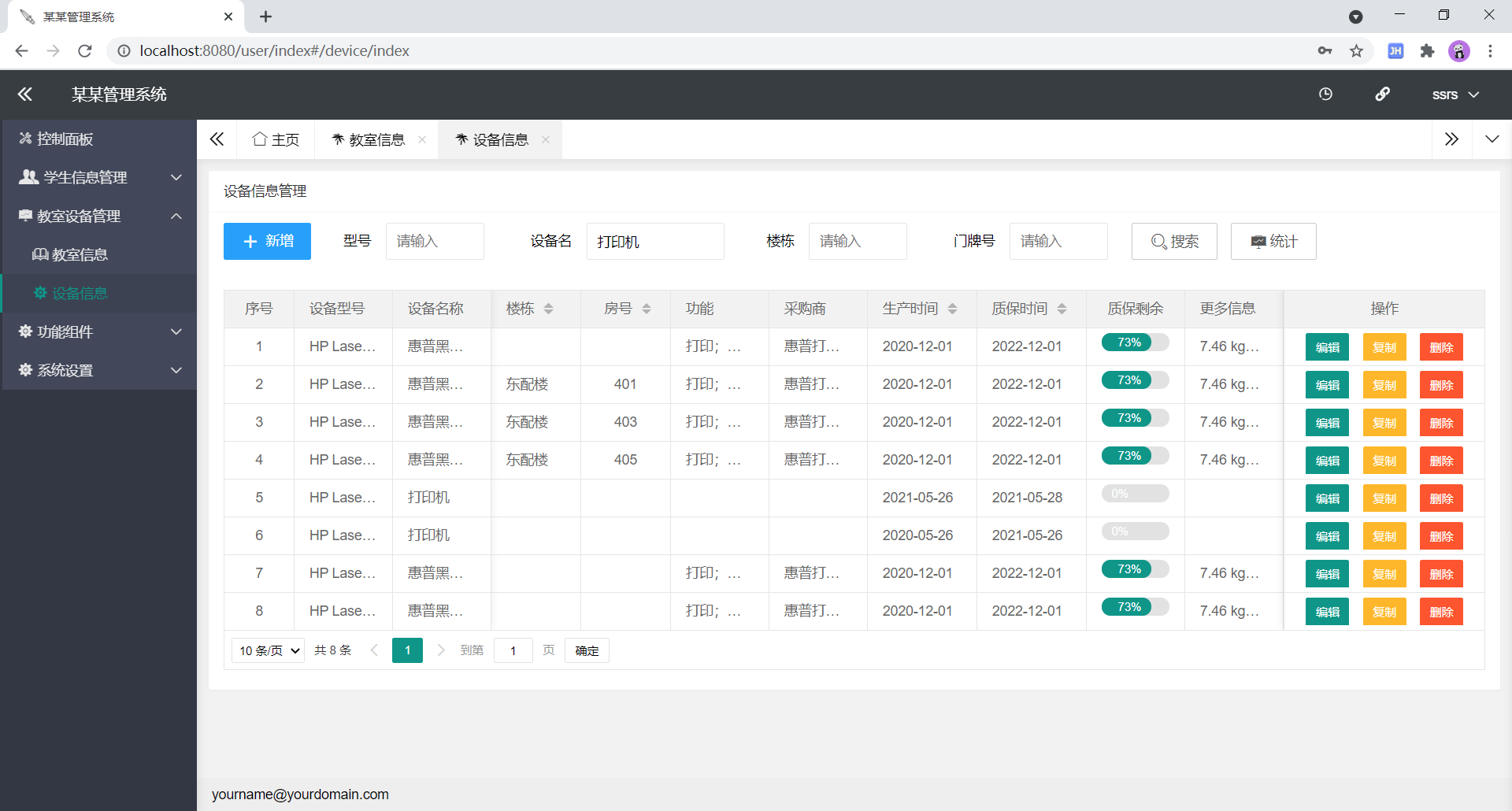 基于SSM+Shiro+Redis+Layui的后台管理系统_springmvc layui admin-CSDN博客