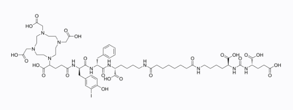 PSMA I&T，2192281-54-0，放射性配体，DOTAGA-DTyr(3I)-DPhe-DLys(Sub-Lys-urea-Glu ...