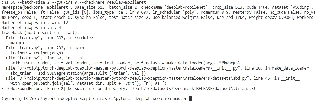 FileNotFoundError: No such file or directory: ‘/path/to/datasets/benchmark_RELEASE/dataset ...