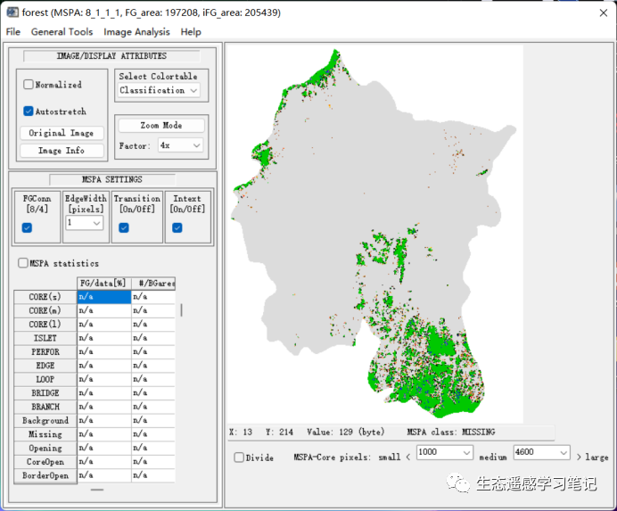 形态学空间格局分析(MSPA)——Arcmap结合GuidosToolbox（以分析森林景观为例）-CSDN博客