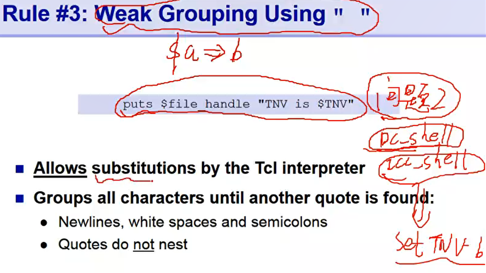 第八课：TCL基础课程_tcl echo和puts的区别-CSDN博客