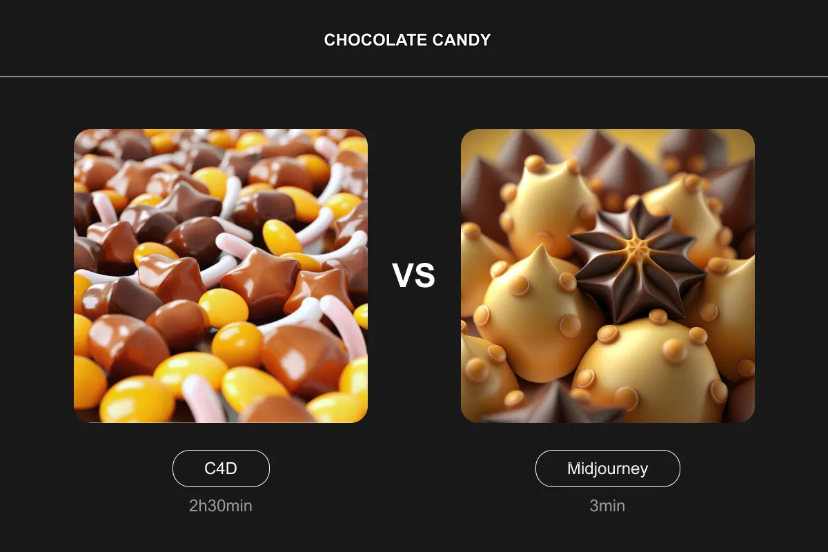 3D 建模：Midjourney 3 分钟 vs C4D 3 小时_midjourney c4d-CSDN博客