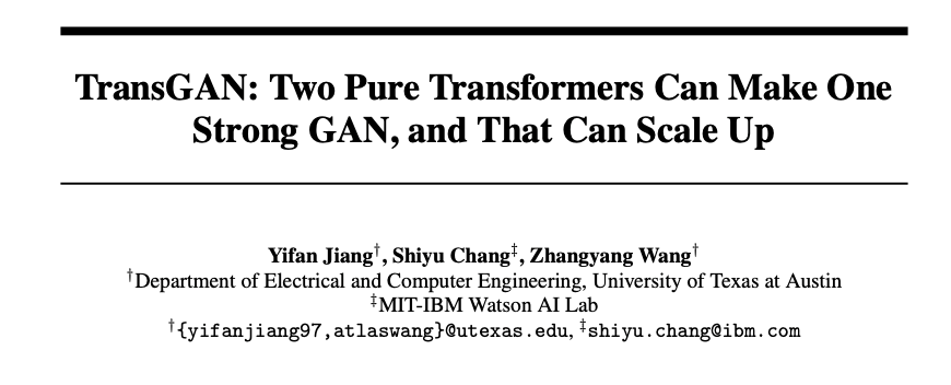 TransGAN更新！用纯Transformer构建高分辨率GAN | 附代码-CSDN博客