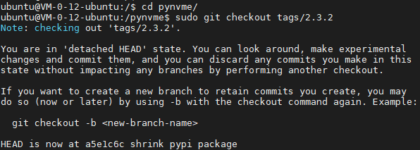 Pynvme2安装指导书-CSDN博客