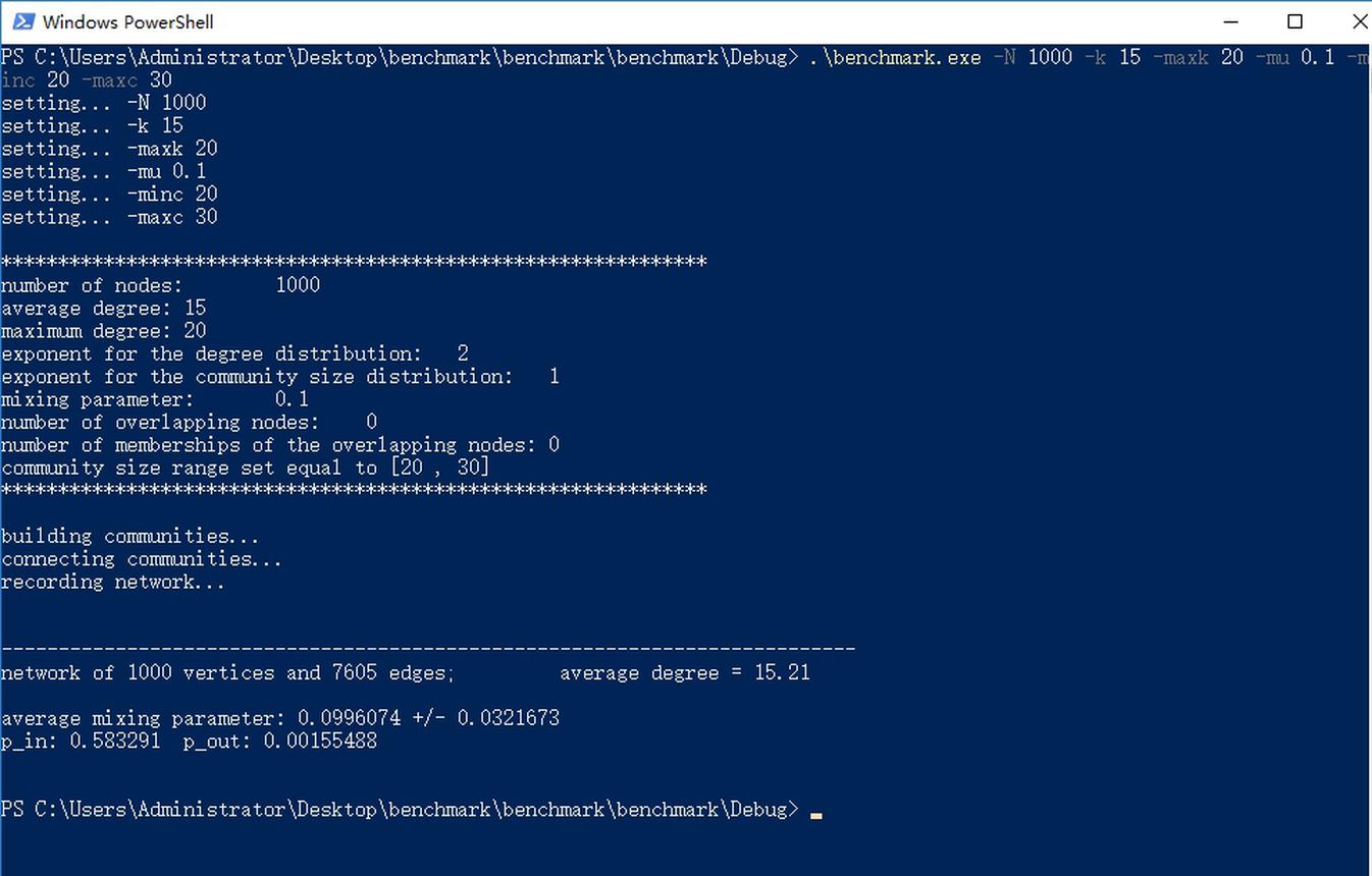 lfr网络matlab,利用LFR Benchmark 生成带标签的网络数据集-CSDN博客