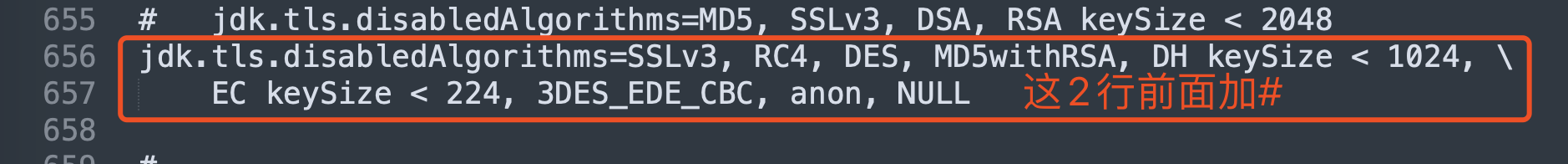 jmeter执行时显示【The server selected protocol version TLS10 is not accepted by client preference】的错误 ...