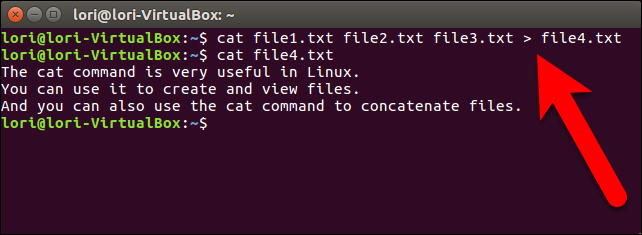 Linux的cat命令使用 如何在linux中使用“ Cat”命令合并文本文件 Culinluo3322的博客 Csdn博客