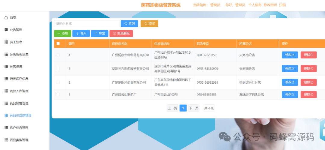 【含文档ppt源码】基于springbootvue的医药连锁店管理系统的设计与实现 Csdn博客