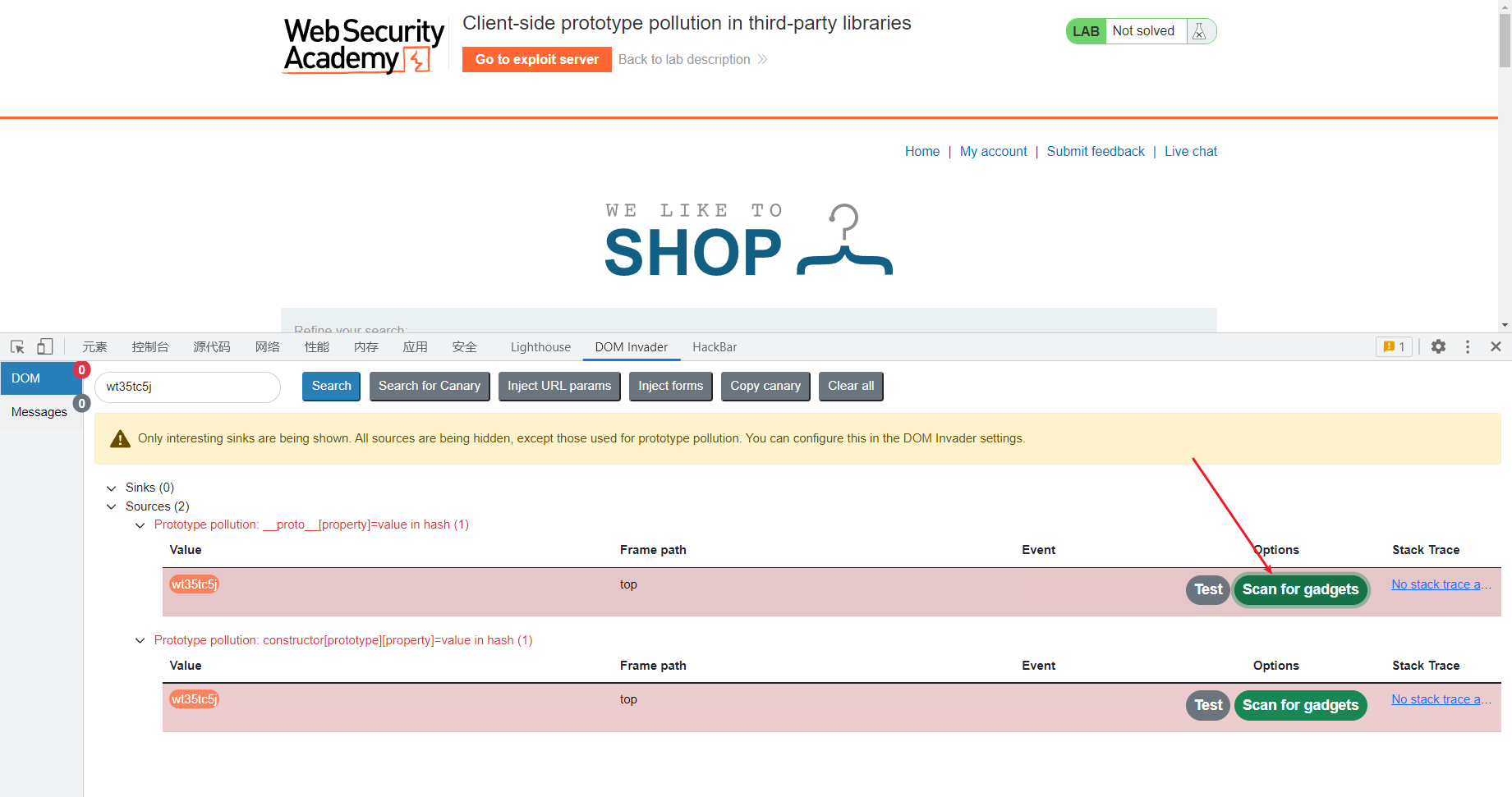 burpsuit 靶场(Prototype pollution)_bp靶场js原型-CSDN博客
