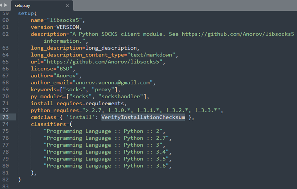 供应链安全情报 | 恶意 py 包伪装代理 SDK 进行后门攻击，目标锁定 python 开发者_境外sdk植入恶意代码的案例-CSDN博客