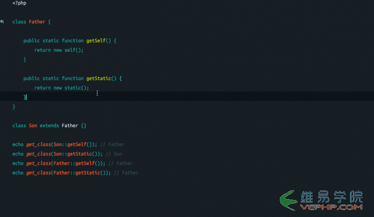 php new com 详解,PHP实战：PHP new static 和 new self详解-CSDN博客