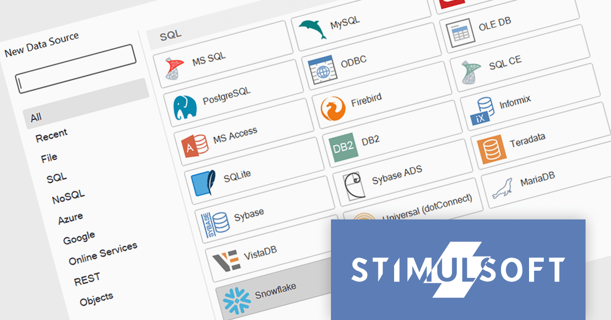 设置到Snowflake存储的数据连接-Stimulsoft Reports 2024_java 配置snowflake数据源连接-CSDN博客
