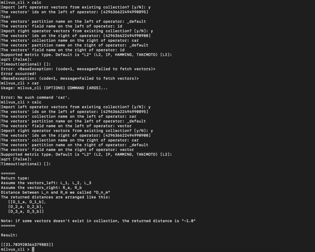 神器来袭，手把手教你使用 Milvus_cli_milvus教程-CSDN博客
