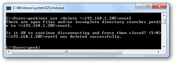 unc路径_如何在Windows中断开非映射的UNC路径“驱动器”的连接-CSDN博客