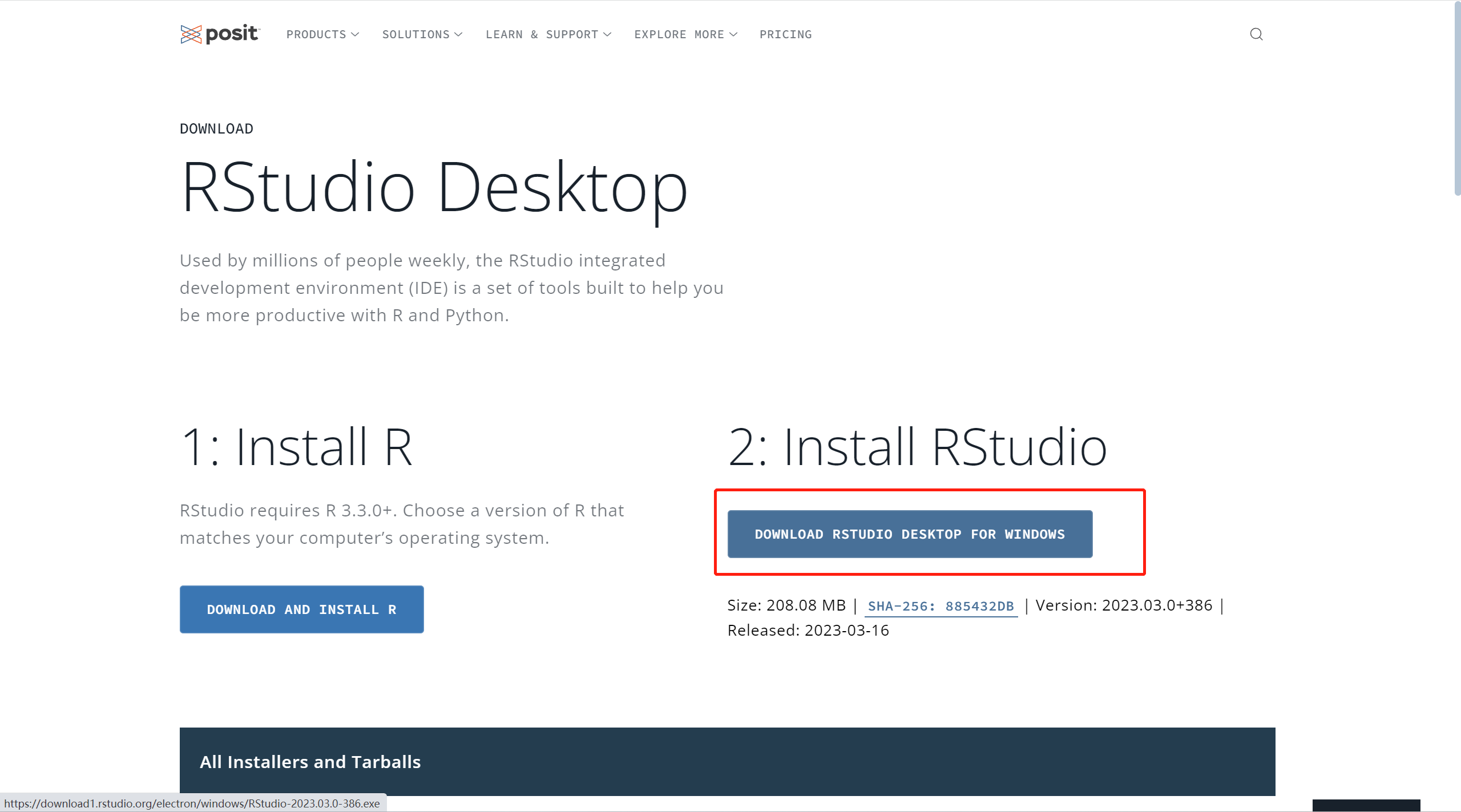 安装R语言（Rstudio、R、RTools）_r语言安装4.0.1版本-CSDN博客