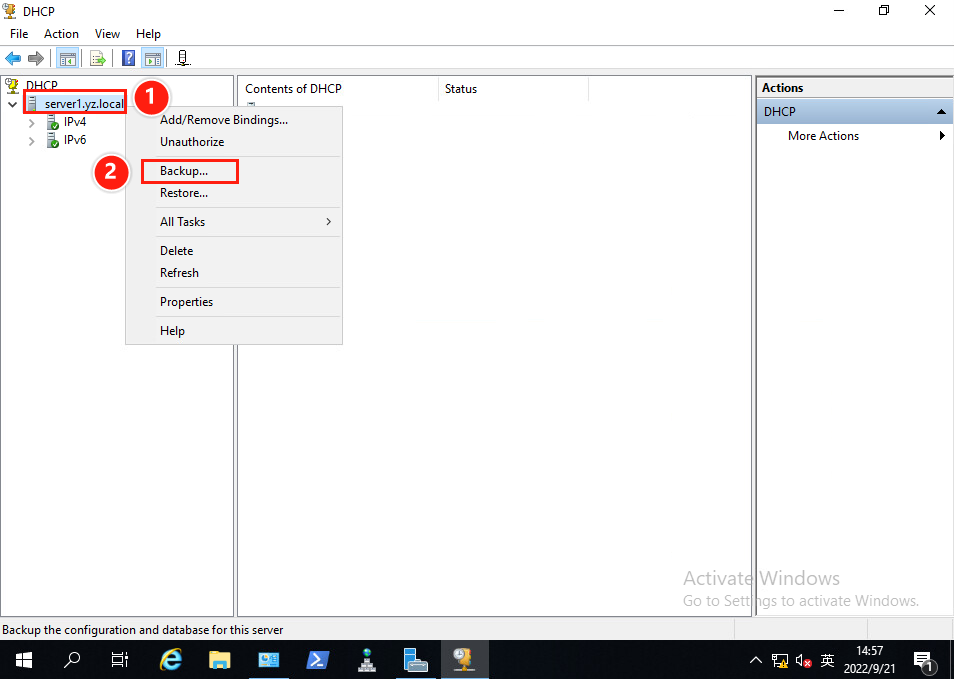 【Windows Server 2019】DHCP服务器配置与管理——验证DHCP服务 & 备份与恢复DHCP数据 Ⅲ_windows的dhcp命令-CSDN博客