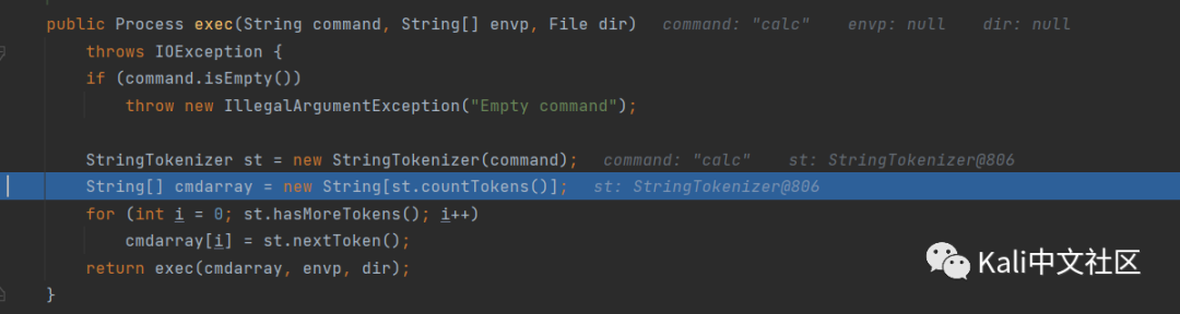 Kali中文社区：java命令执行+waf绕过研究_java 命令执行 关键字绕过-CSDN博客