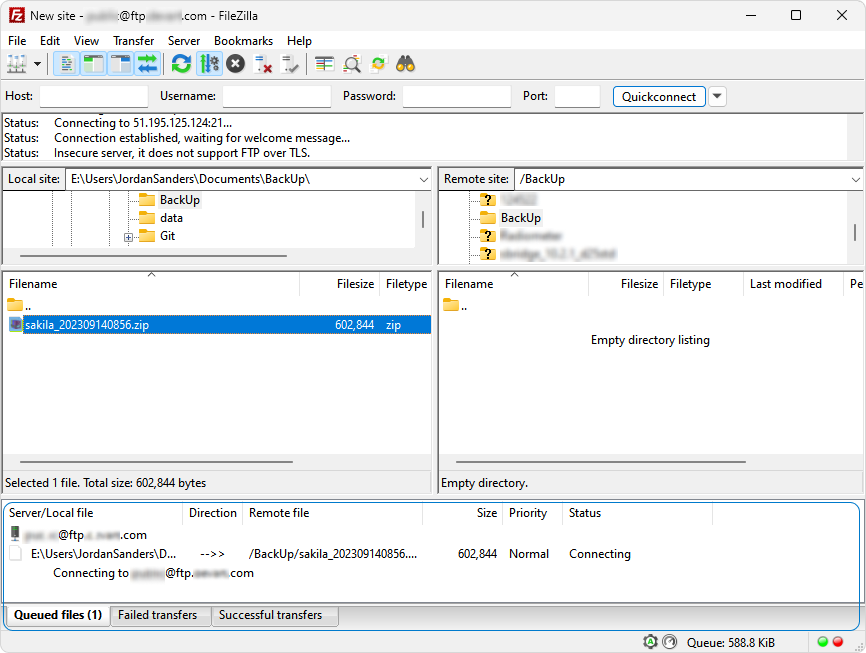 如何将 MySQL 备份文件上传到 FTP 或免费文件托管服务（下）_将数据库文件上传到ftp文件服务器-CSDN博客