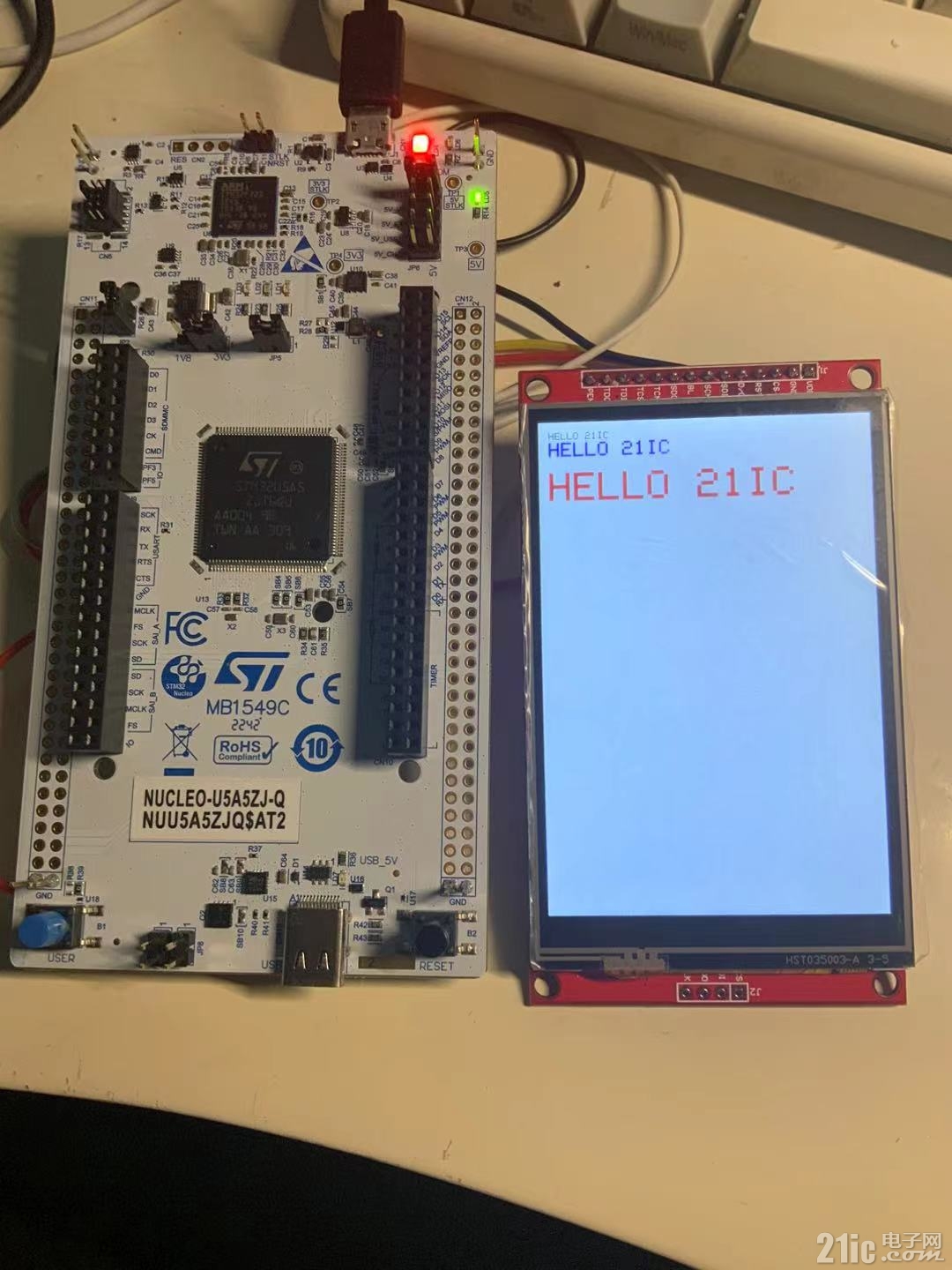 [STM32U5]【NUCLEO-U5A5ZJ-Q测评】硬件SPI驱动LCD屏_3.5 lcd显示屏spi驱动-CSDN博客