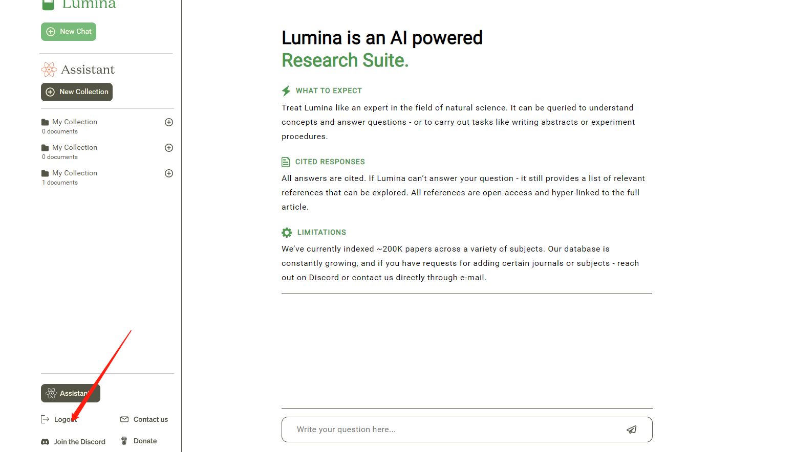 科研党福利丨Lumina AI：可以使用20万开源研究论文进行对话聊天_注册一个lumina 的账号-CSDN博客
