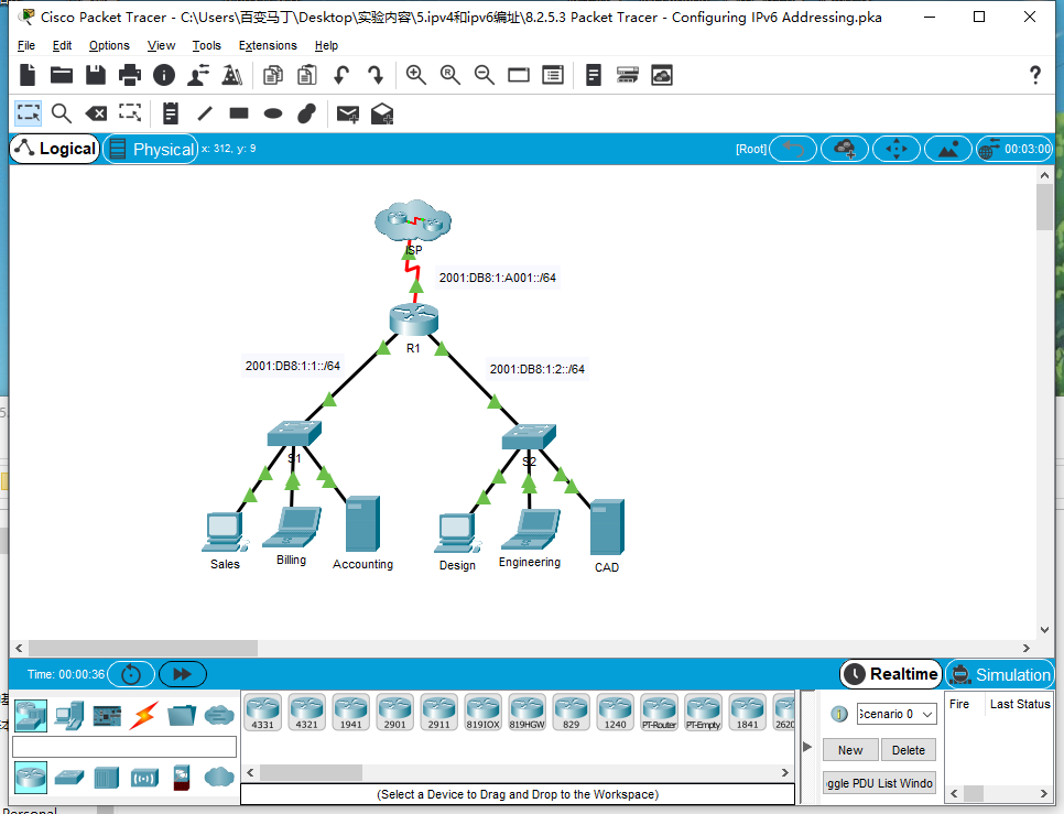 5.cisco思科模拟器ipv4和ipv6编址题目练习_verify ipv4 and ipv6 addressing-CSDN博客