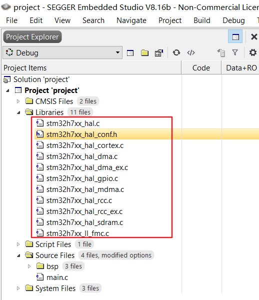 1、使用SEGGER Embedded Studio开发stm32H7-CSDN博客