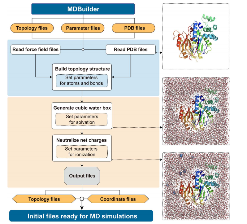 学术速运|MDBuilder：一个用于分子动力学模拟准备的PyMOL插件_pymol haddock 分子动力学模拟-CSDN博客