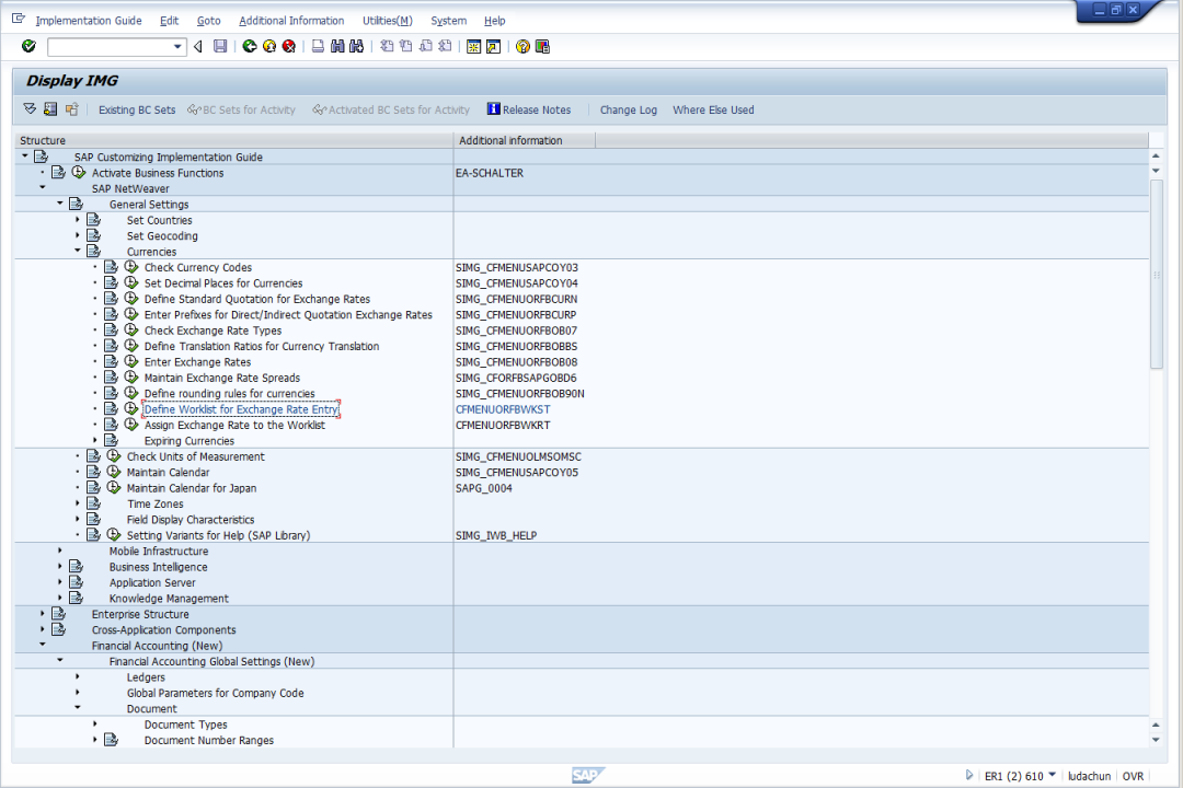 sap操作手册_SAP ECC外币业务配置及操作手册_weixin_39638309的博客-CSDN博客