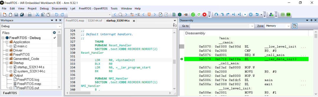 IAR Embedded Workbench中的MCU启动过程_iar 启动流程-CSDN博客