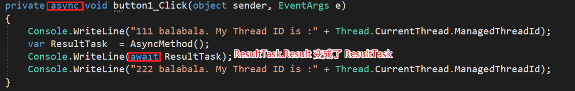 C# 多线程学习三---await async_c# await-CSDN博客