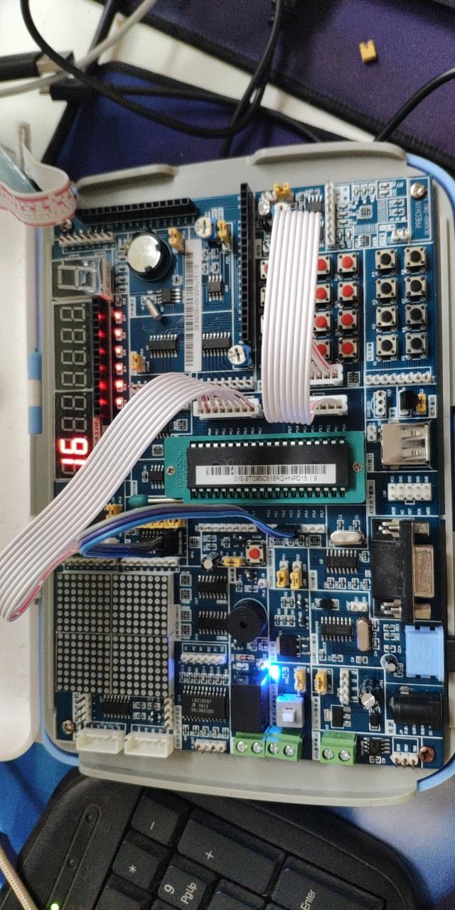 c51单片机矩阵键盘1602计算器_STC90C51单片机矩阵键盘联动动态数码管-CSDN博客