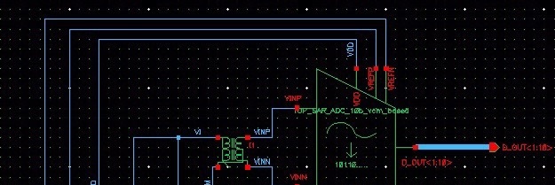 10bit 高速SAR ADC基于0.18um工艺的电路，拿去直接可以仿真性能，有效位ENOB9.6bit，SFDR为63.7dB-CSDN博客