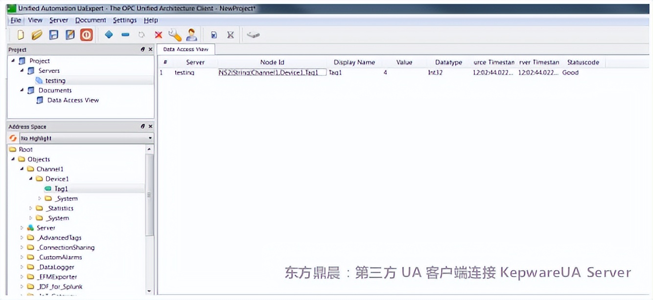 第三方OPC UA客户端如何连接Kepware UA Server？_无法连接至ua server-CSDN博客