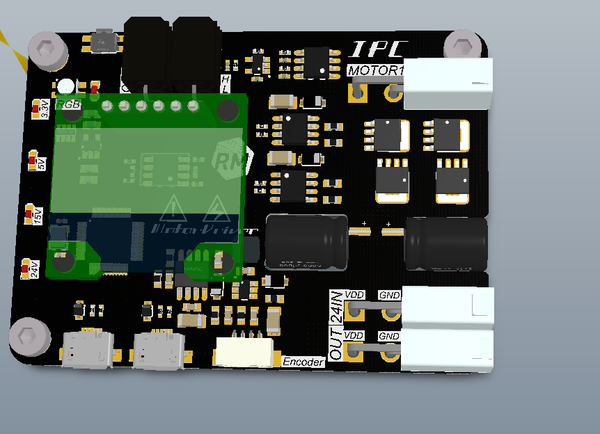 m.2接口pcb封装_基于STM32带电流监测的直流电机驱动器电路方案设计（原理图+源码+pcb）...-CSDN博客