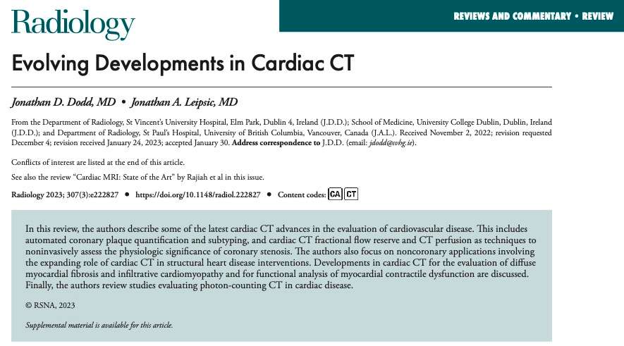 #142 2023年心脏CT的最新进展Radiology综述解读：基于心脏CT的心脏病理_evolving development in cardiac ct-CSDN博客