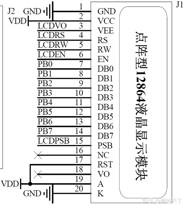 STM8控制LCD12864液晶屏实验-CSDN博客