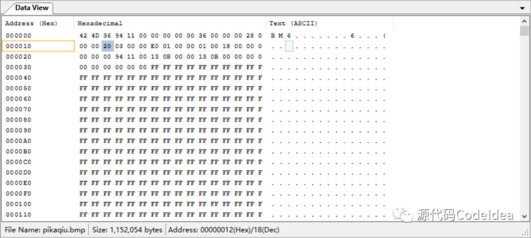 bmp前54个字节_linux开发板上显示BMP文件-CSDN博客