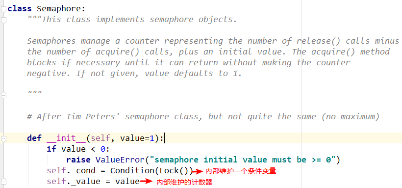 Python 线程间同步之信号量semaphore Semaphore Python Csdn博客