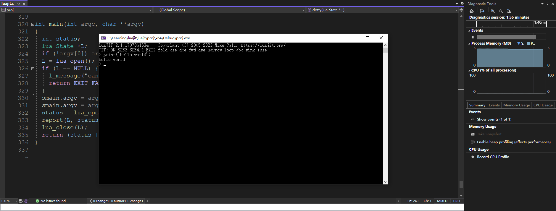 LuaJIT源码分析（一）搭建调试环境-CSDN博客