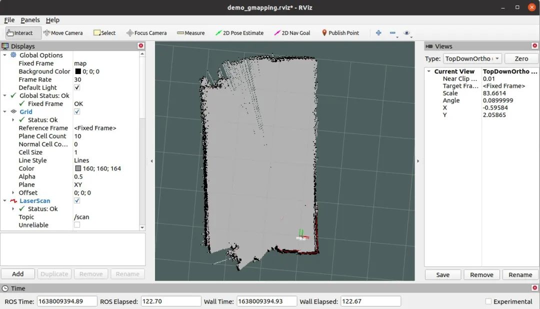 无里程计仅使用激光雷达建图（GMapping算法）_算法_3D视觉工坊-华为云开发者联盟