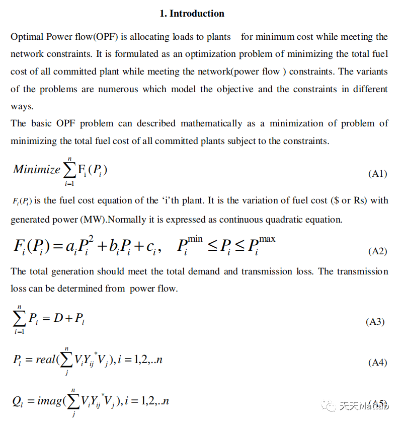 [Optimization solution] Matlab code to solve the optimal power flow problem of power system ...