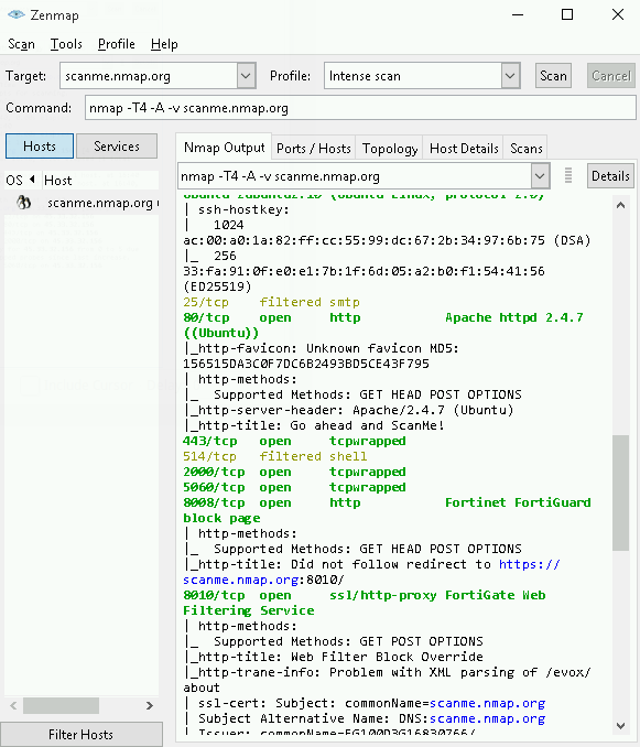 linux下zenmap_什么是Zenmap，以及如何在Windows，Linux中下载，安装和使用？-CSDN博客