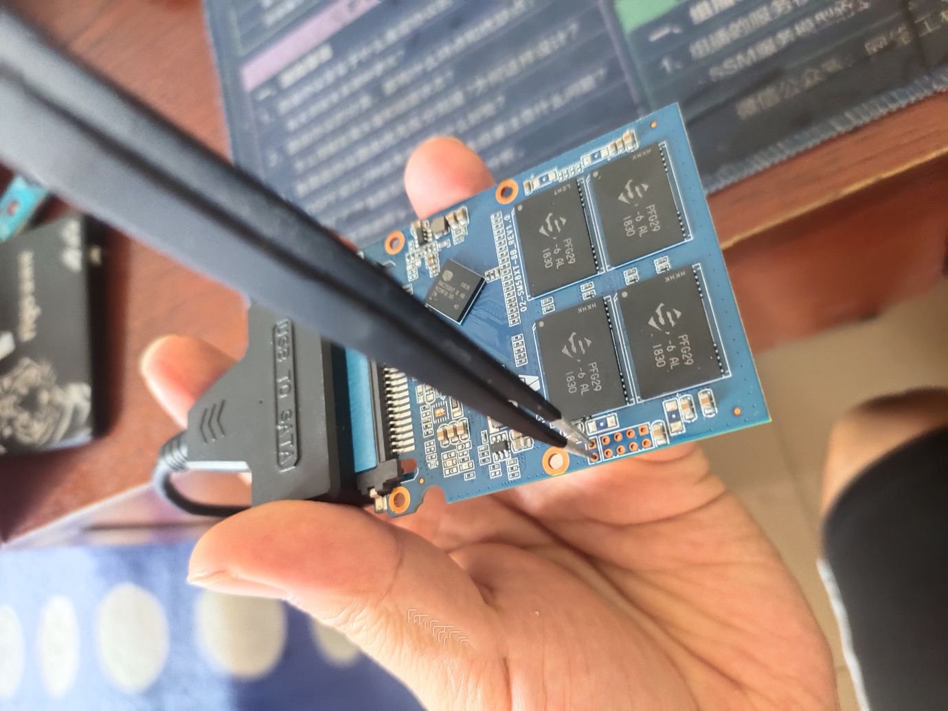 SM2258XT量产修复128G SSD固态卡死，颗粒PFG29-6量产开卡教程+软件，sm2259xt量产教程参考-CSDN博客-CSDN博客