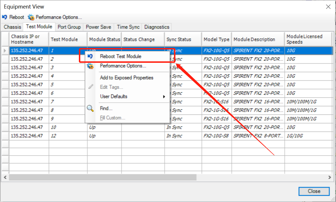 思博伦Spirent TestCenter单板重启_思博伦如何重启子卡-CSDN博客