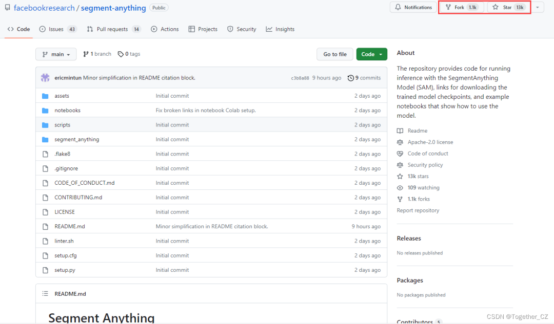CV大模型Segment Anything Model (SAM)——分割一切，具有预测提示输入的图像分割实践...-CSDN博客