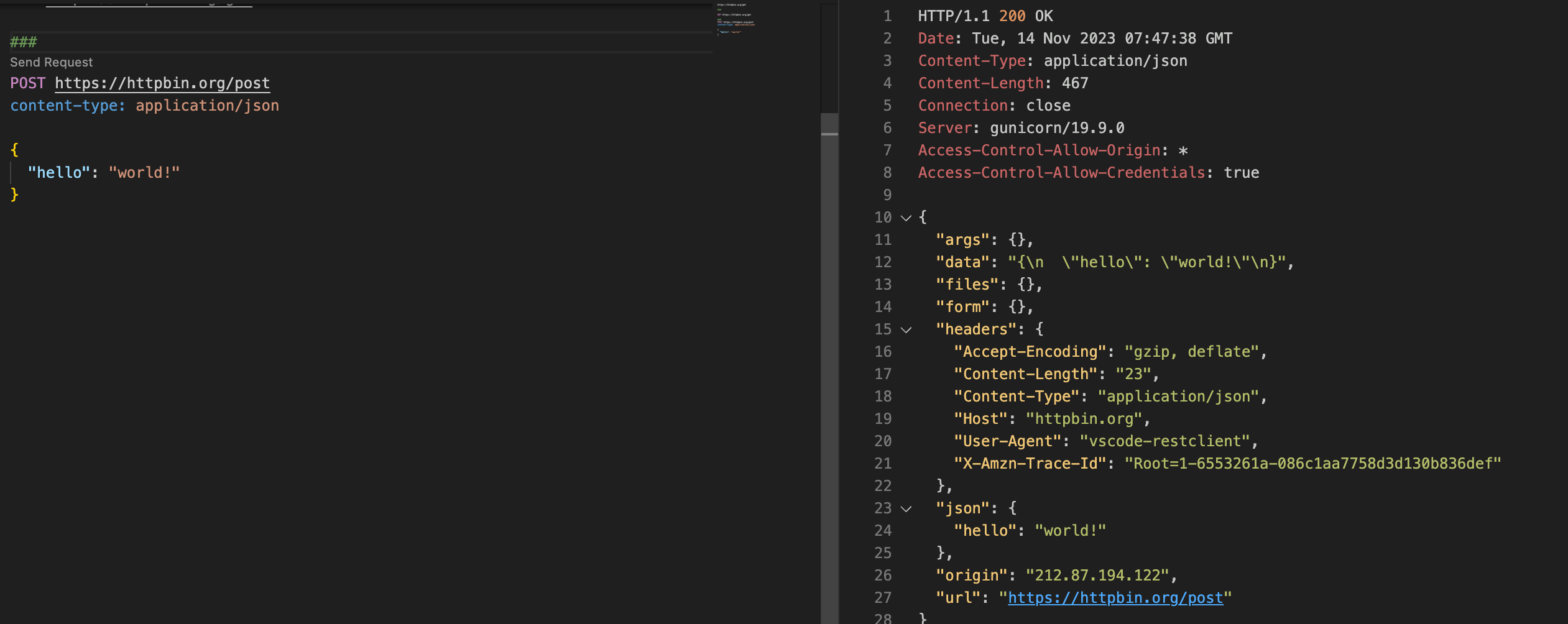 vscode集成rest client 插件_rest client vscode 插件-CSDN博客