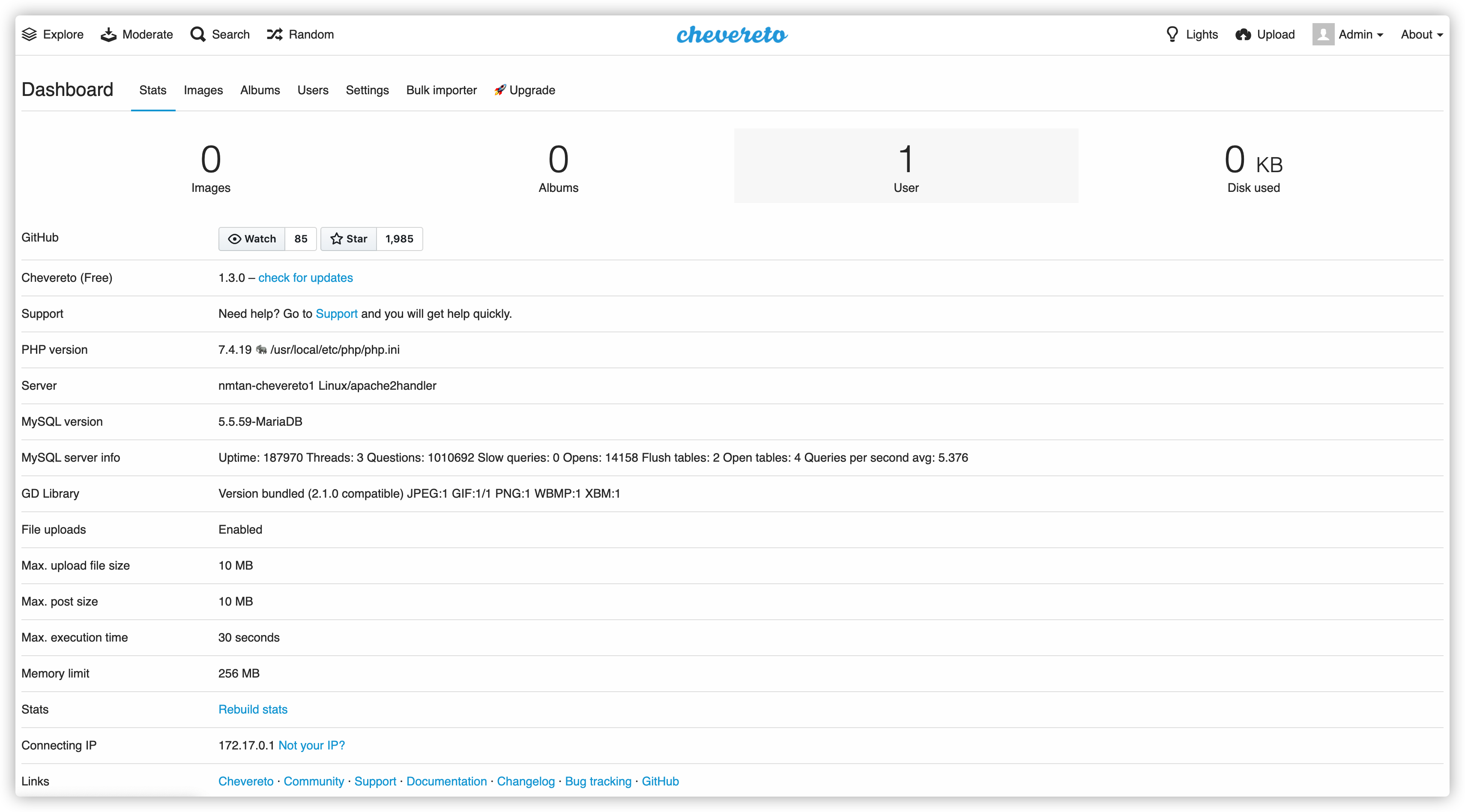 Chevereto配合PicGo打造个人图床-CSDN博客
