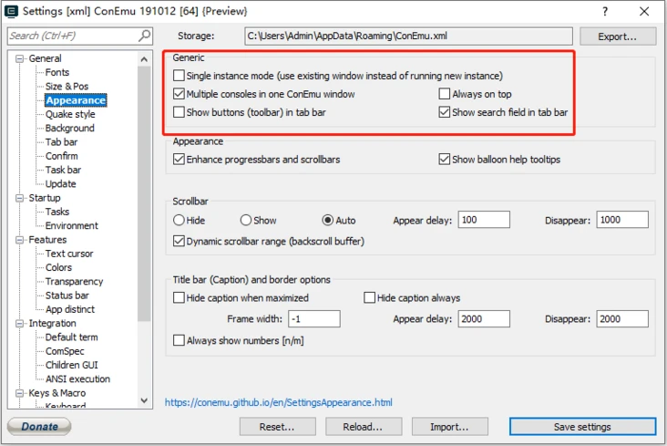 推荐一个Windows下好用的终端程序：ConEmu-CSDN博客